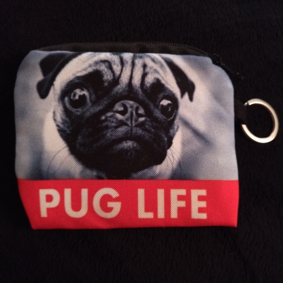 Accessories | New Coin Purse Change Pursebag Pug | Poshmark